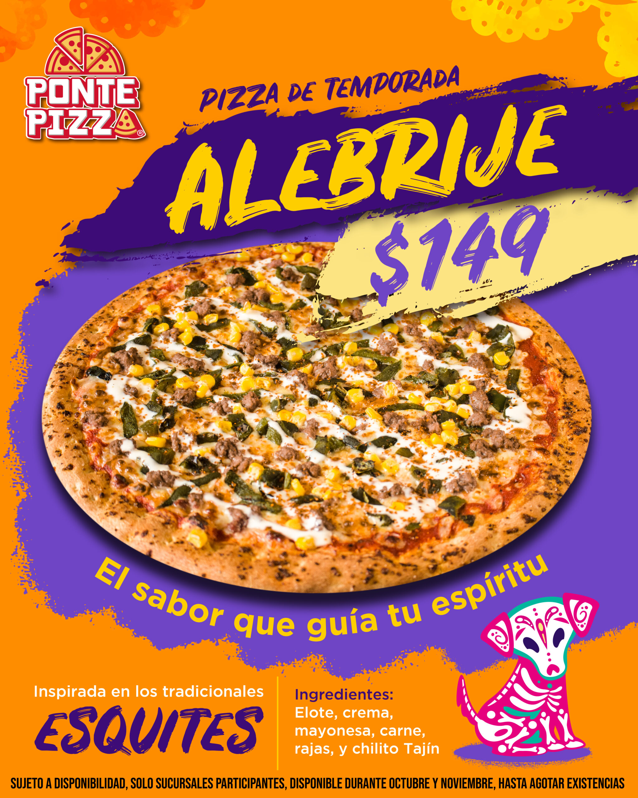 Menú – Ponte Pizza